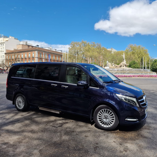 About The Van Transfer, selected professional drivers in Madrid, Spain